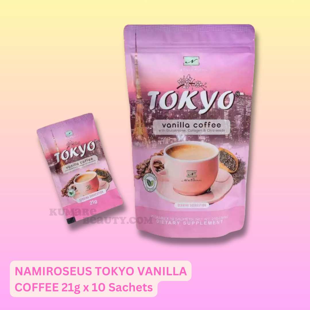 Namiroseus Tokyo Vanilla Coffee 21g x 10 Sachets – Kumare Beauty